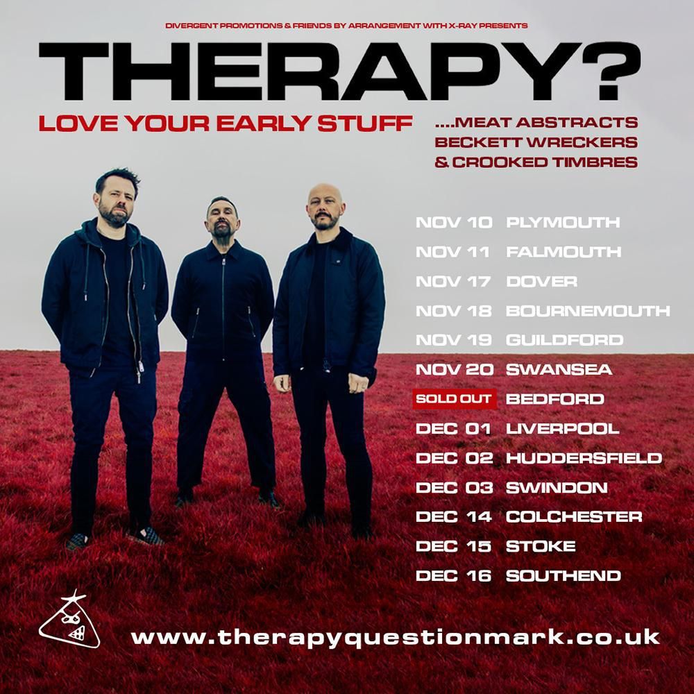 Northern Irish rock band Therapy? include Swindon date on UK tour