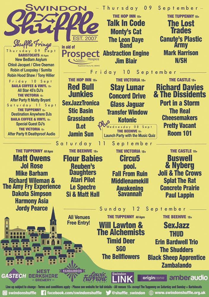 Swindon Shuffle back and live with a vengeance