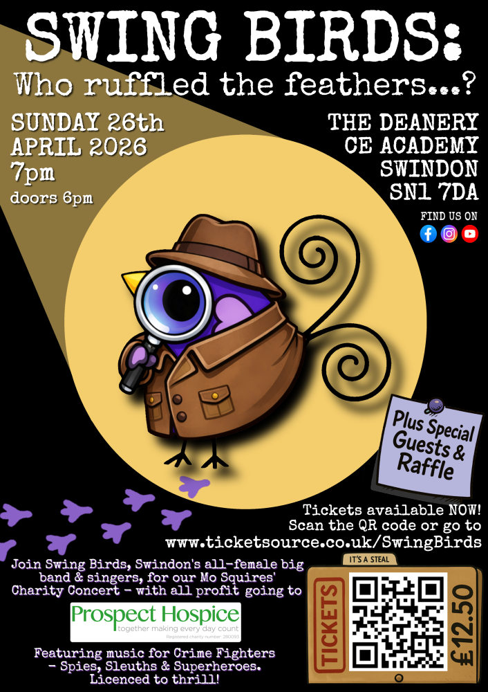 Swing Birds ruffle feathers for Prospect Hospice