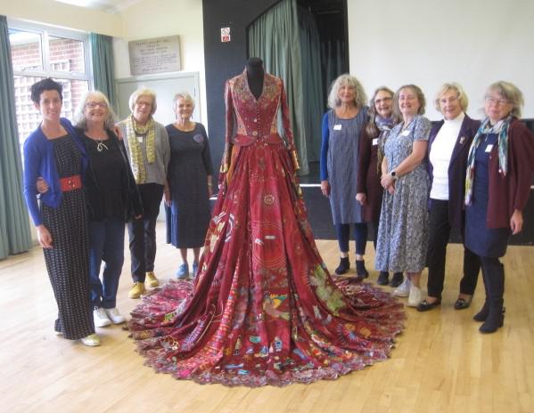 Local textile enthusiast group members learn global story behind The ...