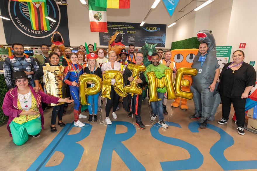 Swindon Amazon team's Prime Day celebrations