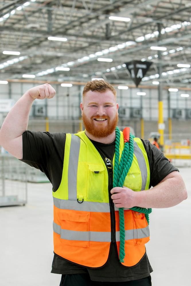 Amazon's strongest man joining firm's Swindon team