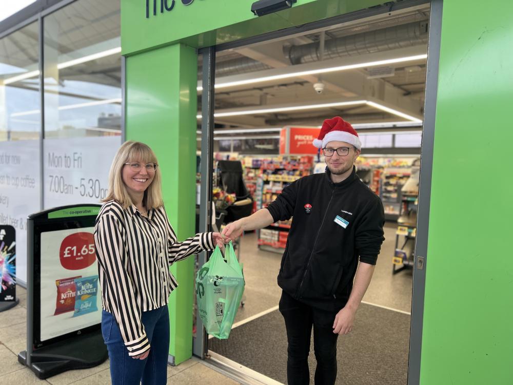 Swindon Co-op customers could be in line for free festive shopping