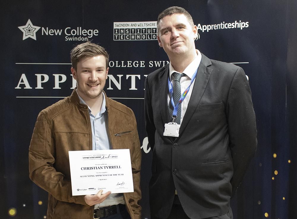 New College accolade for accounting apprentice