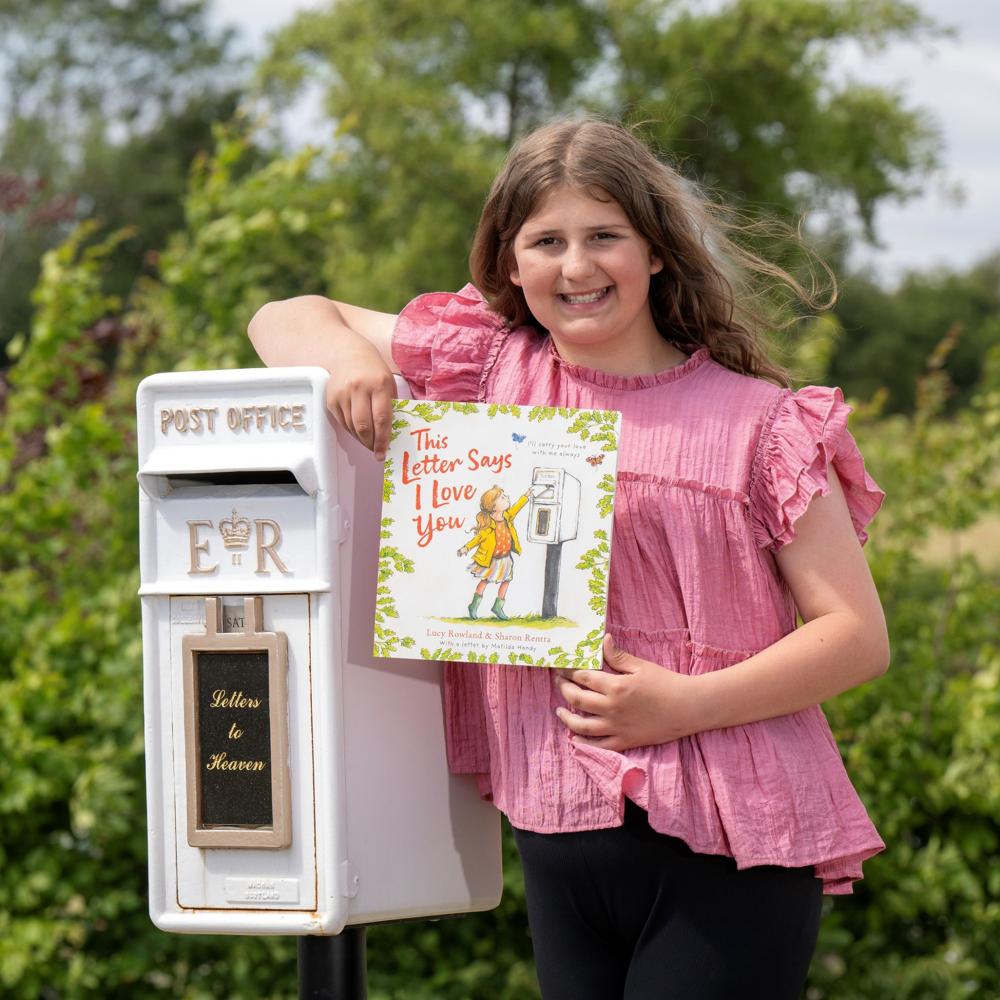 Crematorium’s memorial post box features in children’s book