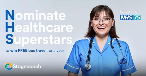 Stagecoach gives healthcare workers chance to win a year's free travel
