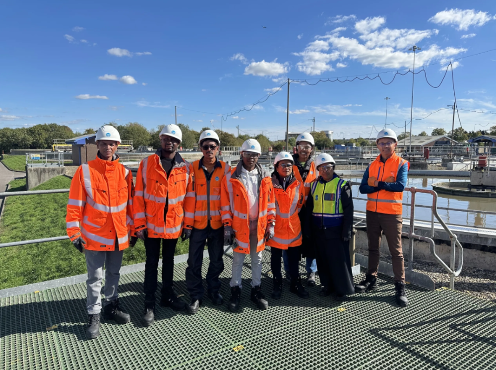 Malagasy delegation visits Swindon with Thames Water