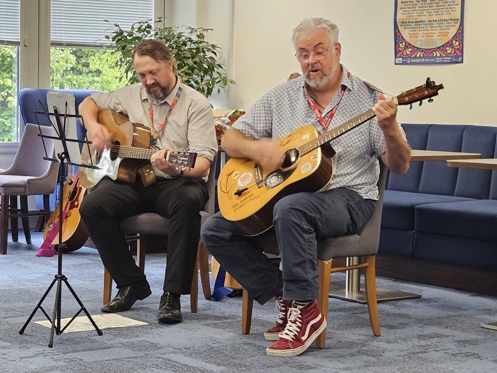 UKRI gets into The Shuffle spirit with special gig for staff
