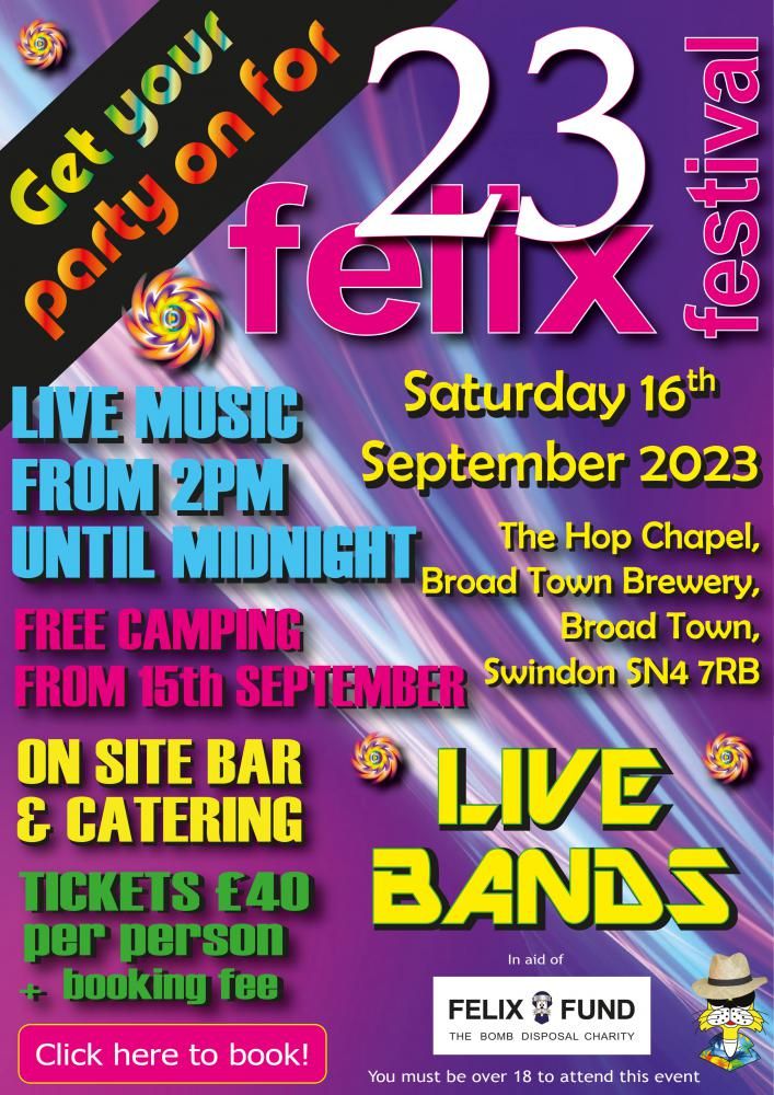 Broad Town prepares for explosive fun with Felix Festival