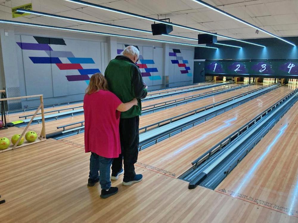 Swindon charities' tenpin battle for World Sight Day awareness