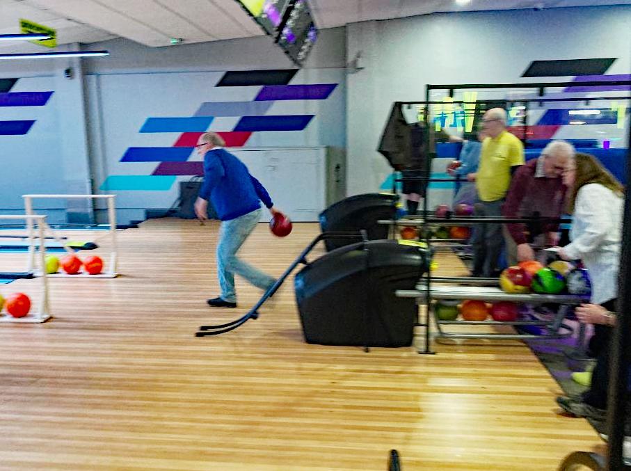 Swindon charities' tenpin battle for World Sight Day awareness
