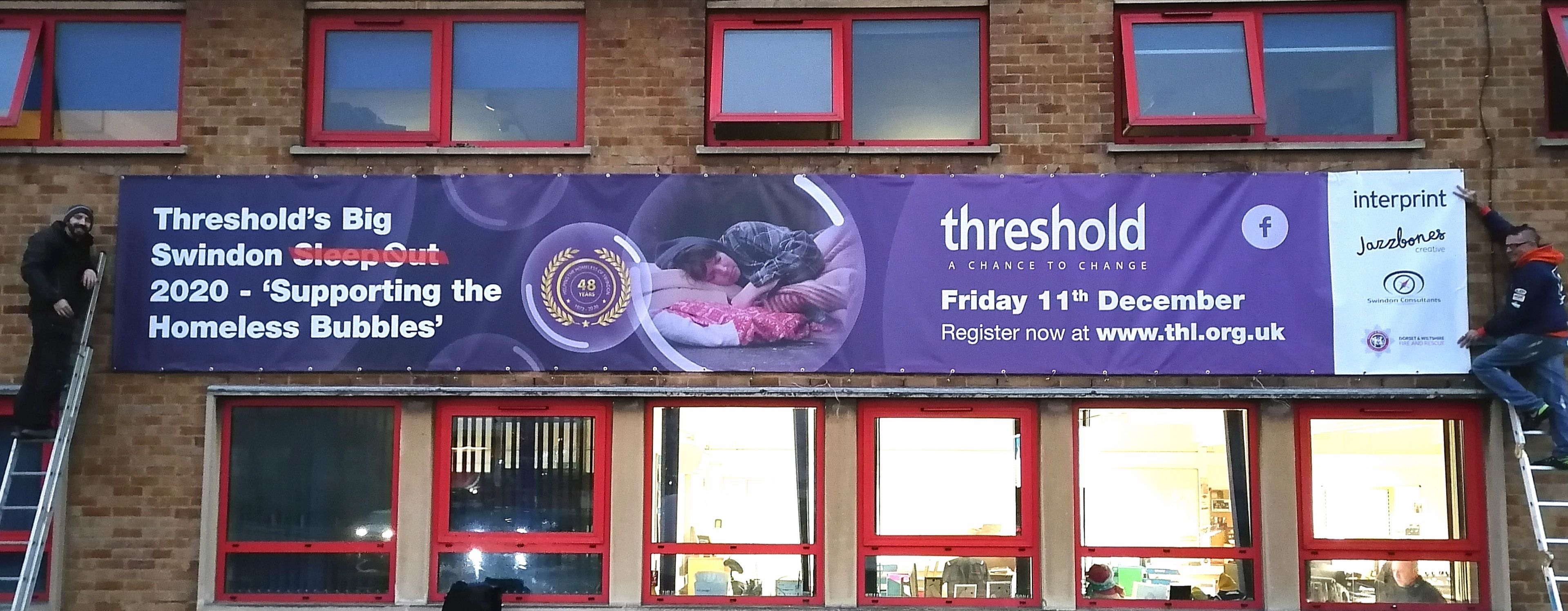 Covid-safe sleep out for homeless charity