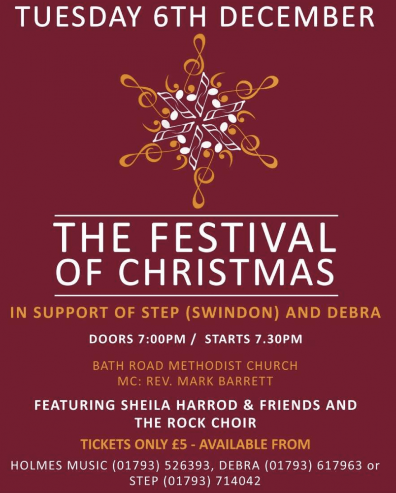 Festival of Christmas charity show in Swindon