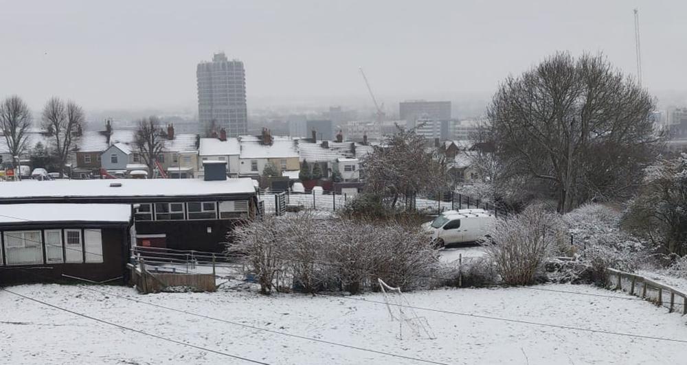 Snowfall expected to continue throughout day