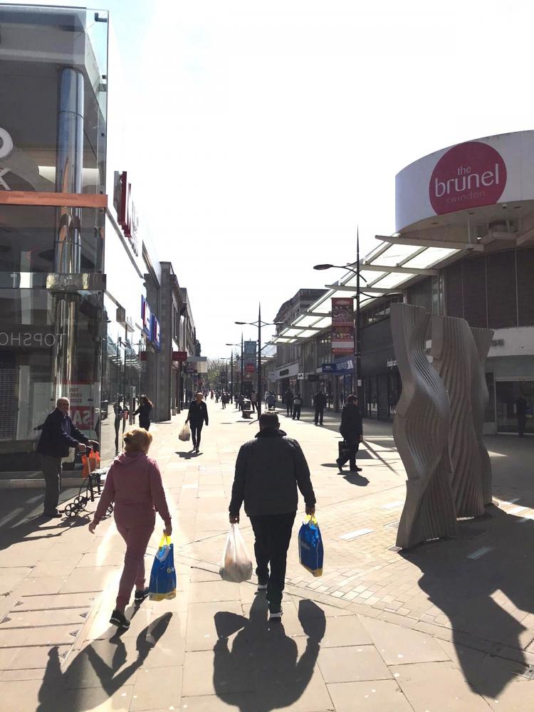 Shoppers Make a Welcome Return to The Brunel