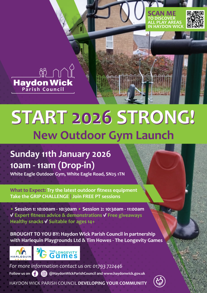 New Haydon Wick outdoor gym gearing up for opening