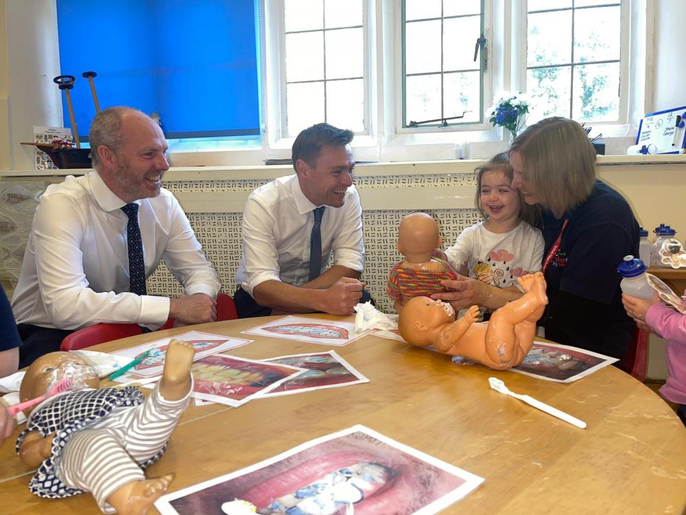 North Swindon MP Justin Tomlinson welcomes Children and Families ...
