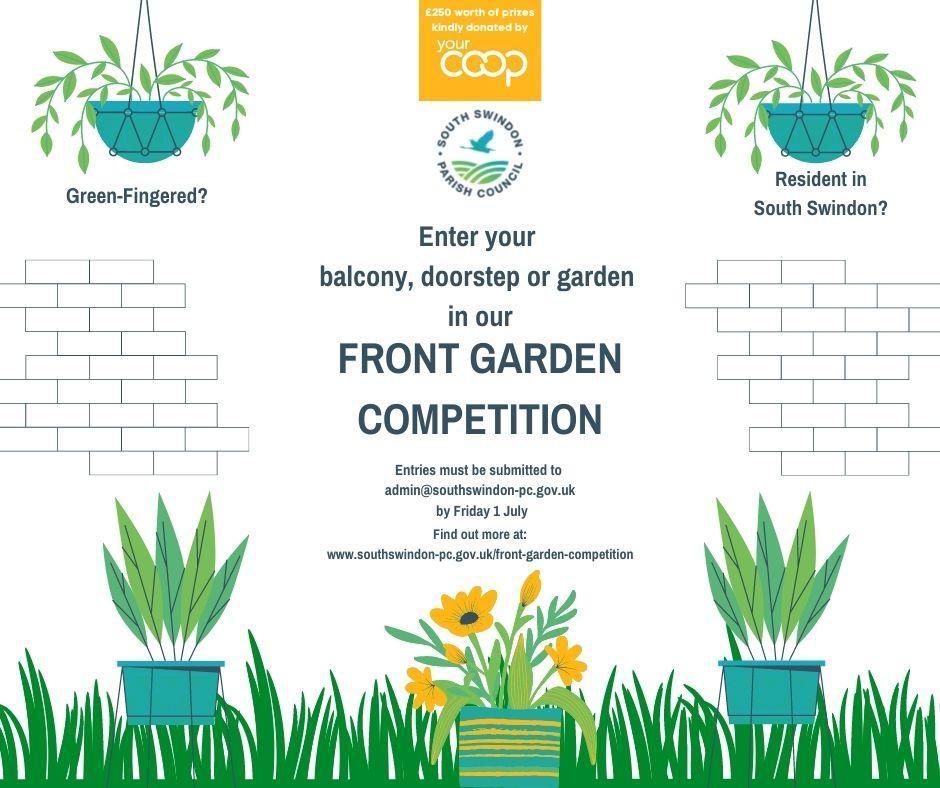 Entries to front garden competition welcomed