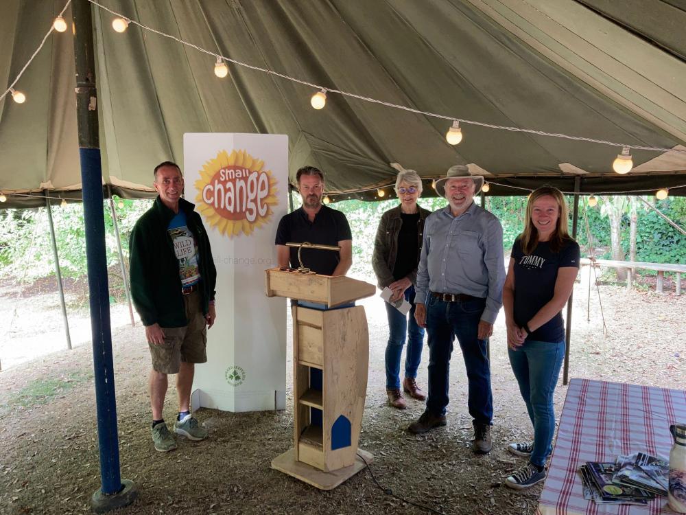 South Swindon Parish Council donate £2,000 to local festival