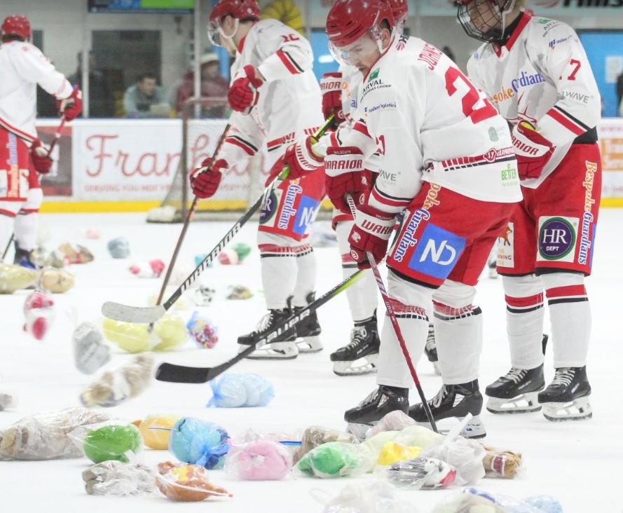 Wildcats Teddy Bear Toss game to raise money for charity