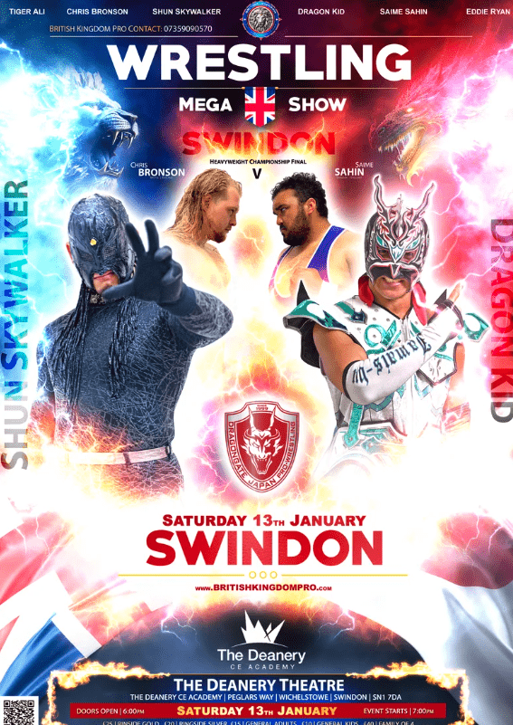 Swindon grapple fans promised ultimate wrestling showdown