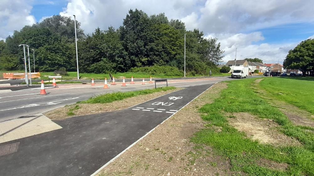 End in sight for Coate roundabout work
