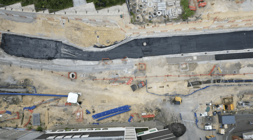 Utility firms blamed for Fleming Way project delays