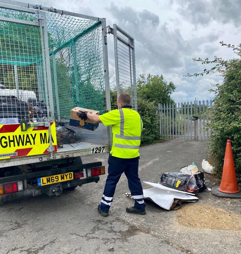 Swindon Borough Council sends warning to fly-tippers