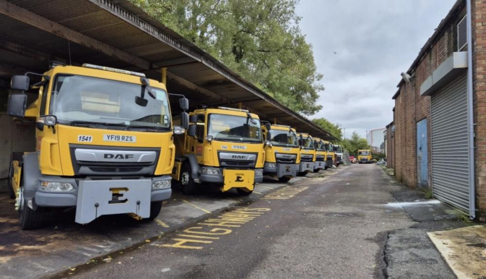 8 new vehicles for Swindon gritting fleet