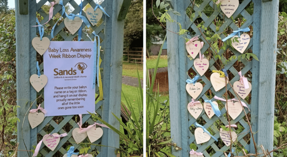 Special memorial service for people who have lost babies