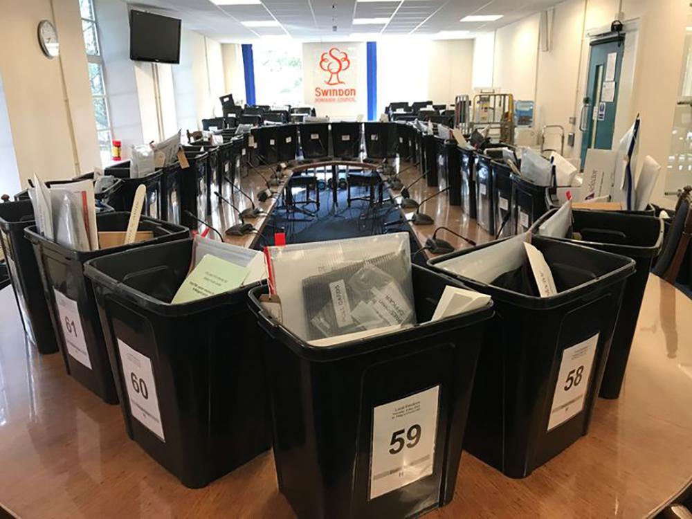 Council renews voting ID reminder as ballot boxes arrive