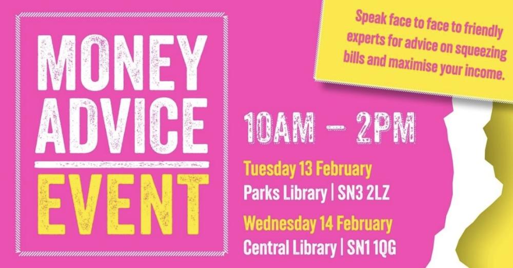 Money saving advice sessions for Swindon people