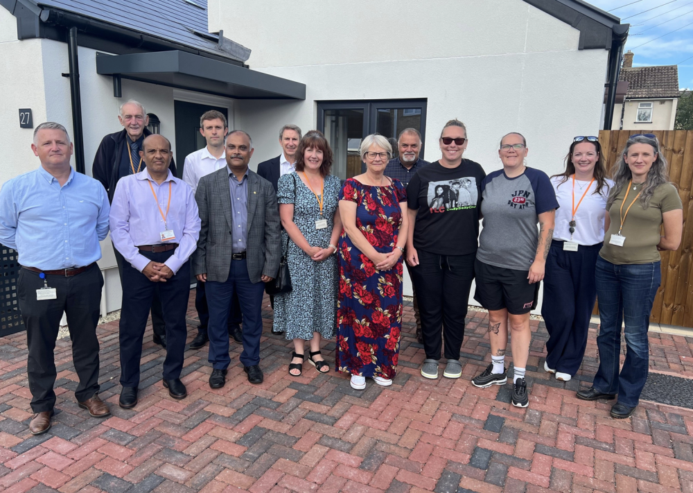 New accessible bungalows in Walcot welcome first residents