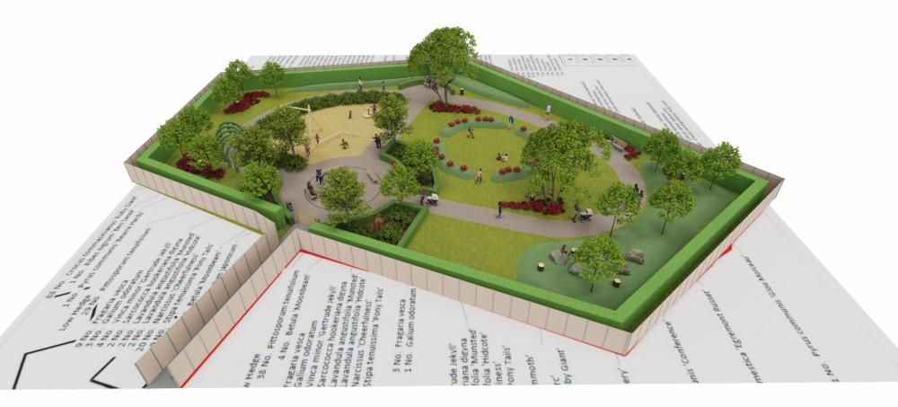 Work on Wroughton Secret Garden play area has begun