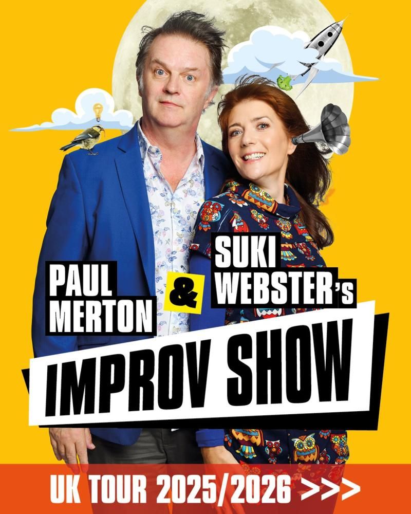 Paul Merton and Suki Webster's Improv Show heading for Swindon