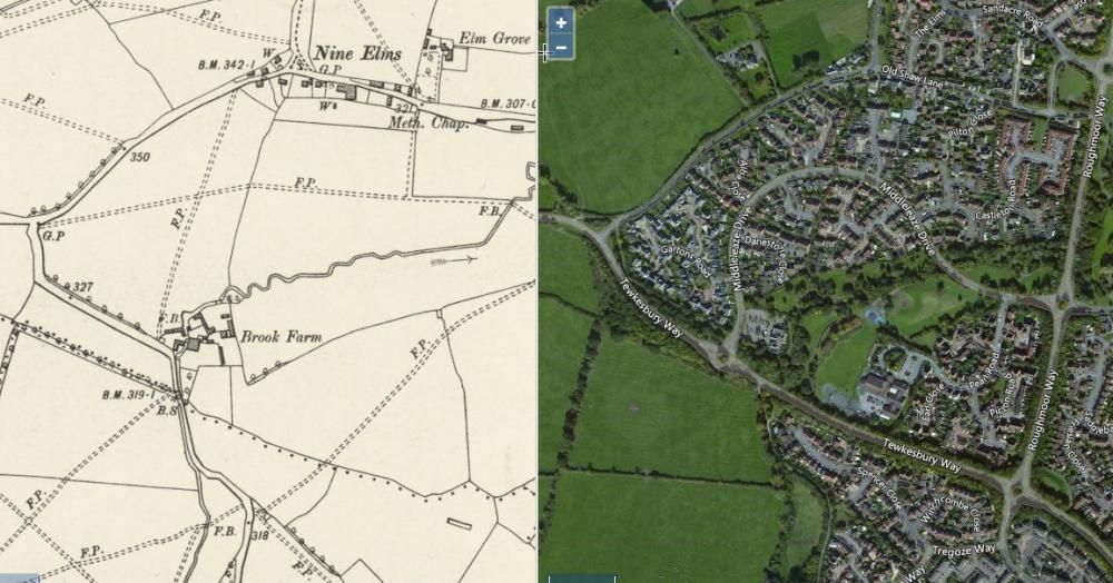 Brook Farm, originally part of the Lydiard Estate, now a popular ...