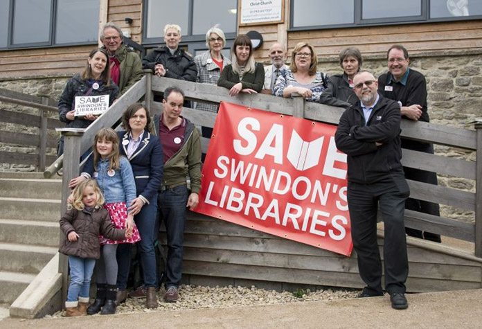 Plans to close 11 out of 15 Swindon libraries condemned