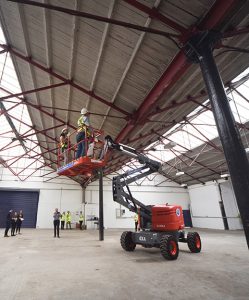 Full steam ahead as work to transform Swindon's historic Carriage Works ...