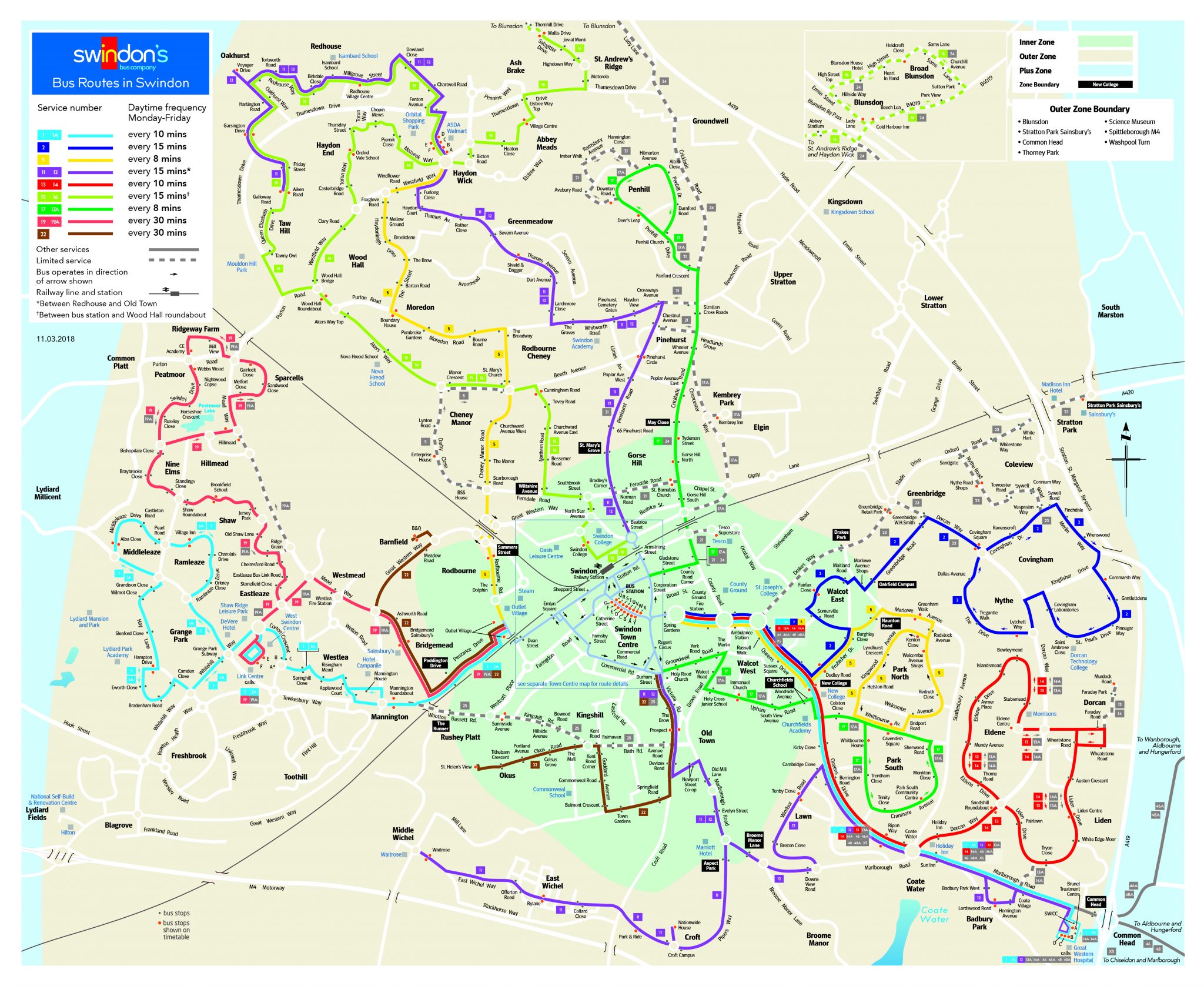 Thamesdown Introduces Its New Bus Timetable Thamesdown Introduces Its New Bus Timetable